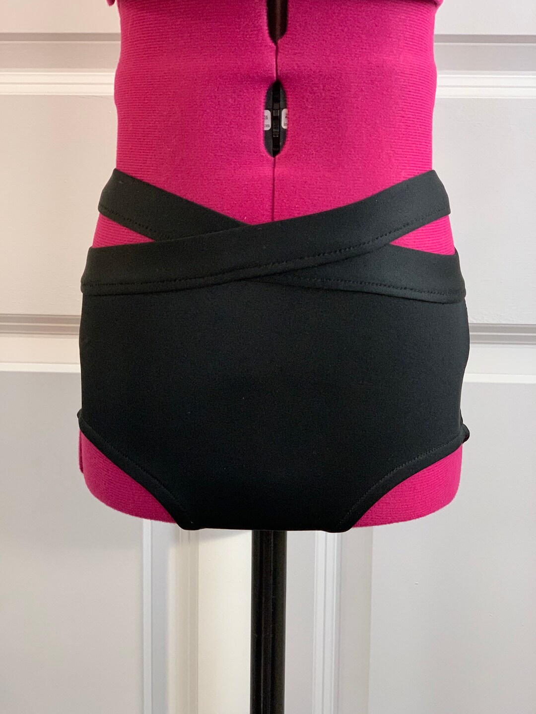 Handmade Crisscross Waistband Dance Briefs: Full Coverage - Etsy