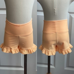 Lilly Ruffled Dance Shorts, Convention Dancewear, Girls Dancewear ...