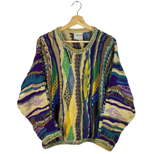 Coogi Sweater - Etsy