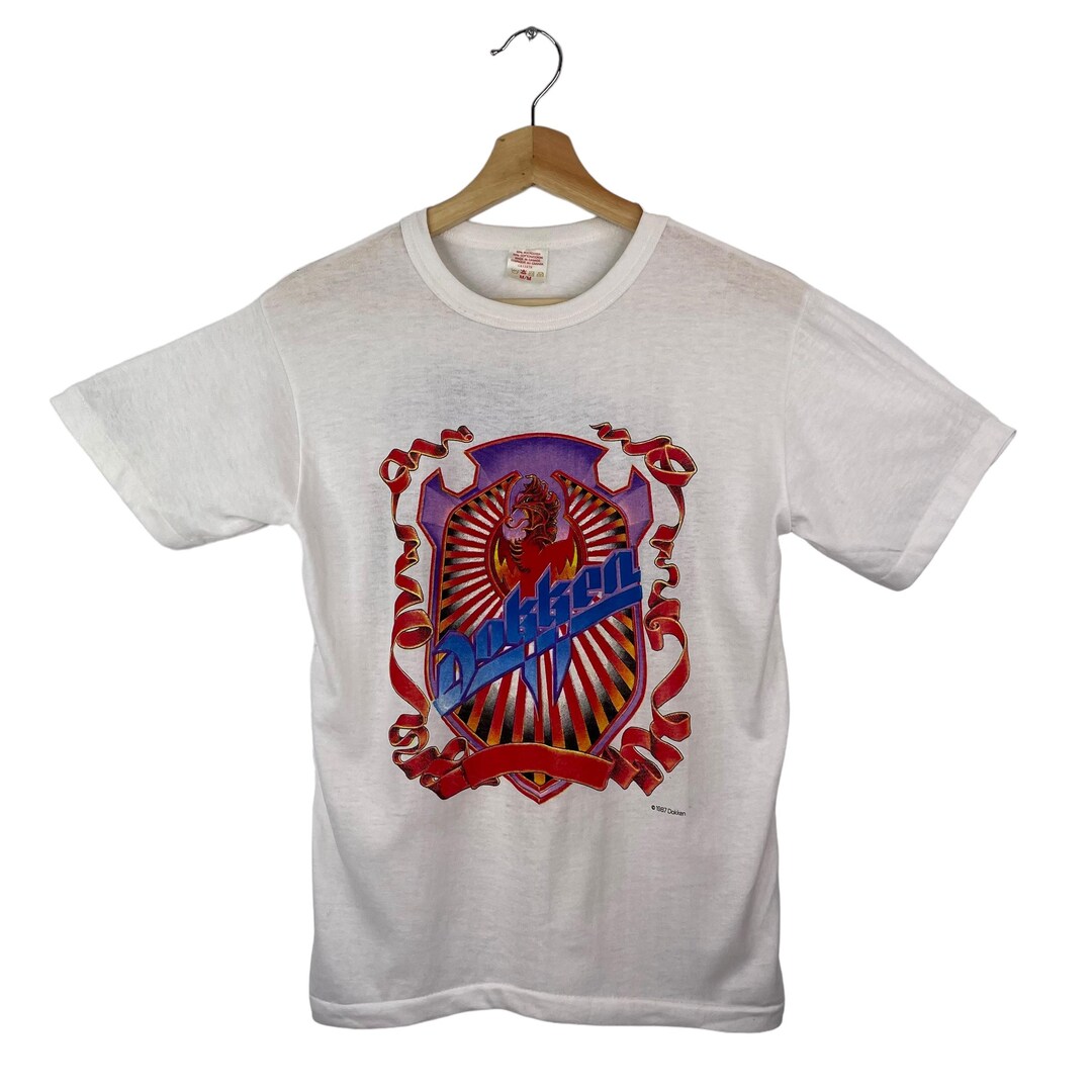 1987 Dokken Back for the Attack Tour Tee T Shirt Band Medium - Etsy