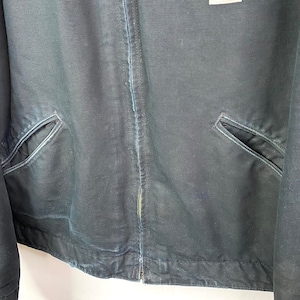 Vintage Carhartt J001 BLK Detroit Duck Blanket Line Black Jacket Made ...