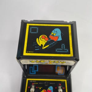 1981 Pac-man Mini Arcade Tabletop Video Game Vintage Midway 80s TESTED ...