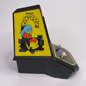 1981 Pac-man Mini Arcade Tabletop Video Game Vintage Midway 80s TESTED ...