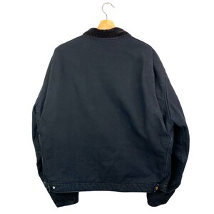 Vintage Carhartt J001 BLK Detroit Duck Blanket Line Black Jacket Made ...