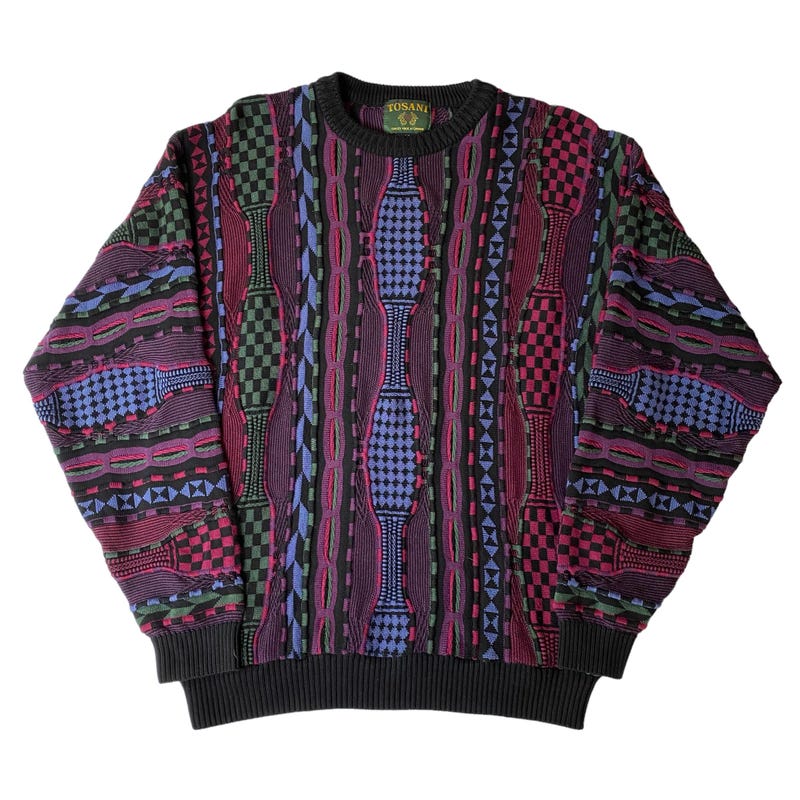Coogi Sweater - Etsy