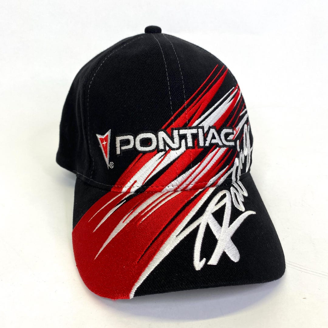 VTG Pontiac Grand Prix Racing Flames Adjustable OSFA Baseball Cap Hat ...