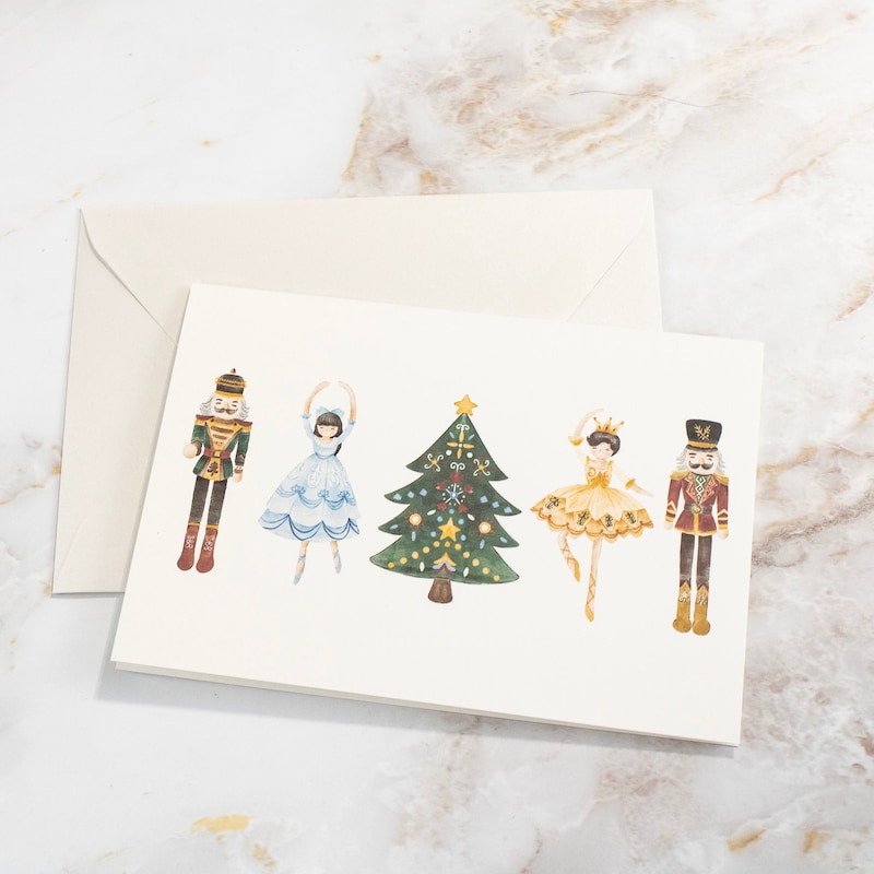 Nutcracker Card - Etsy