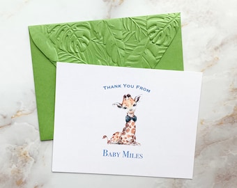 Giraffe Thank You | Etsy