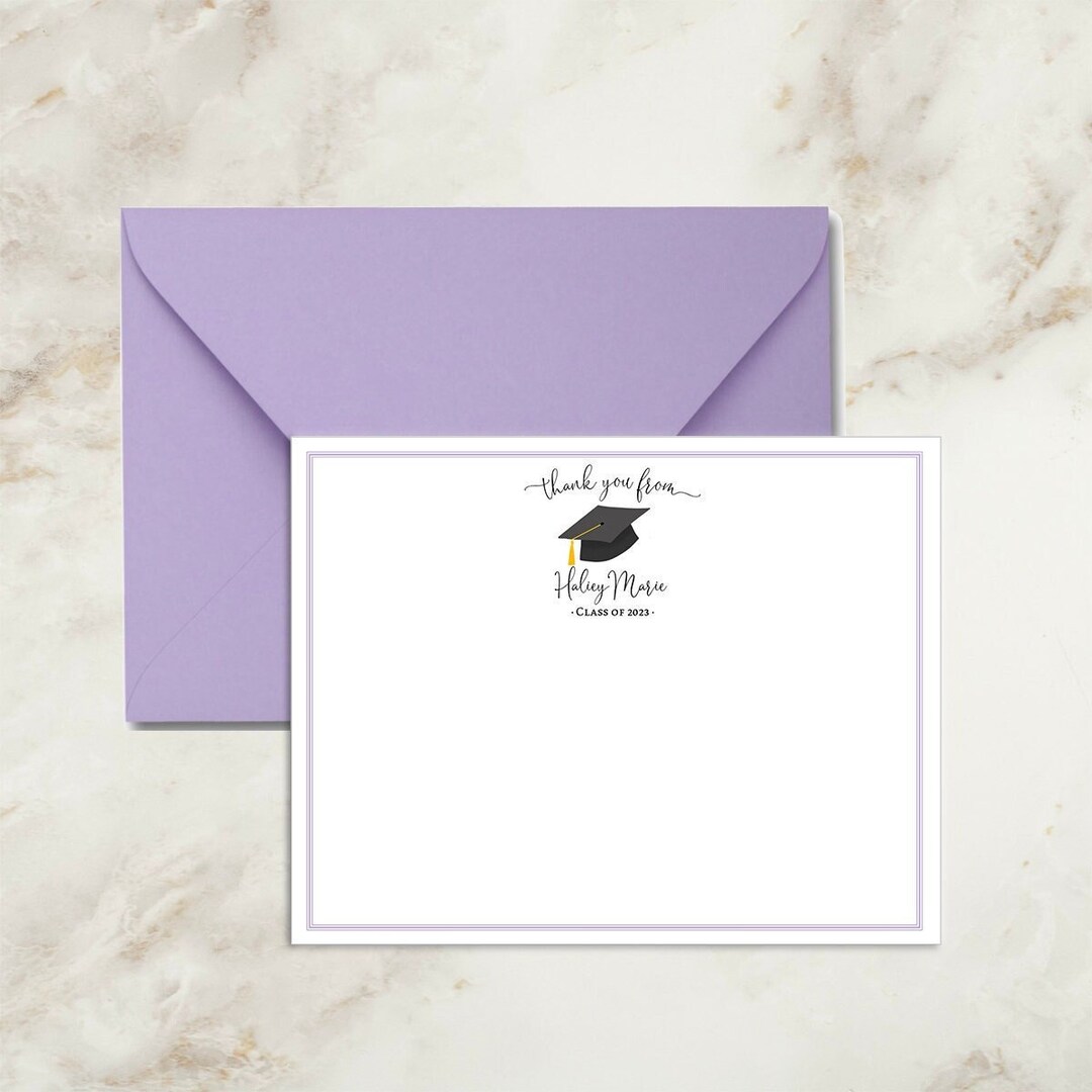 Graduation Thank You | Personalized Graduation Cards | Graduation Thank ...