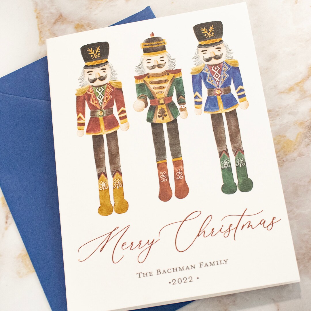Nutcracker Holiday Cards | Personalized Christmas Cards | Custom ...