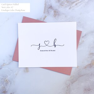 Script Heart Couple Cards Script Heart Font Cards Couple | Etsy