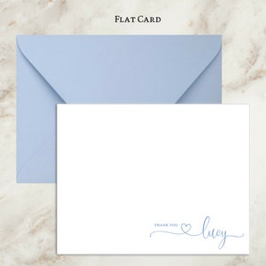 Script A Note From Cards | Stationery Thank You Cards | Script Note ...
