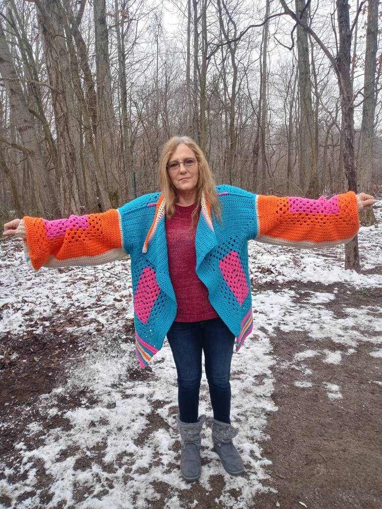 The Ugly Oversized Sweater Pattern - Etsy