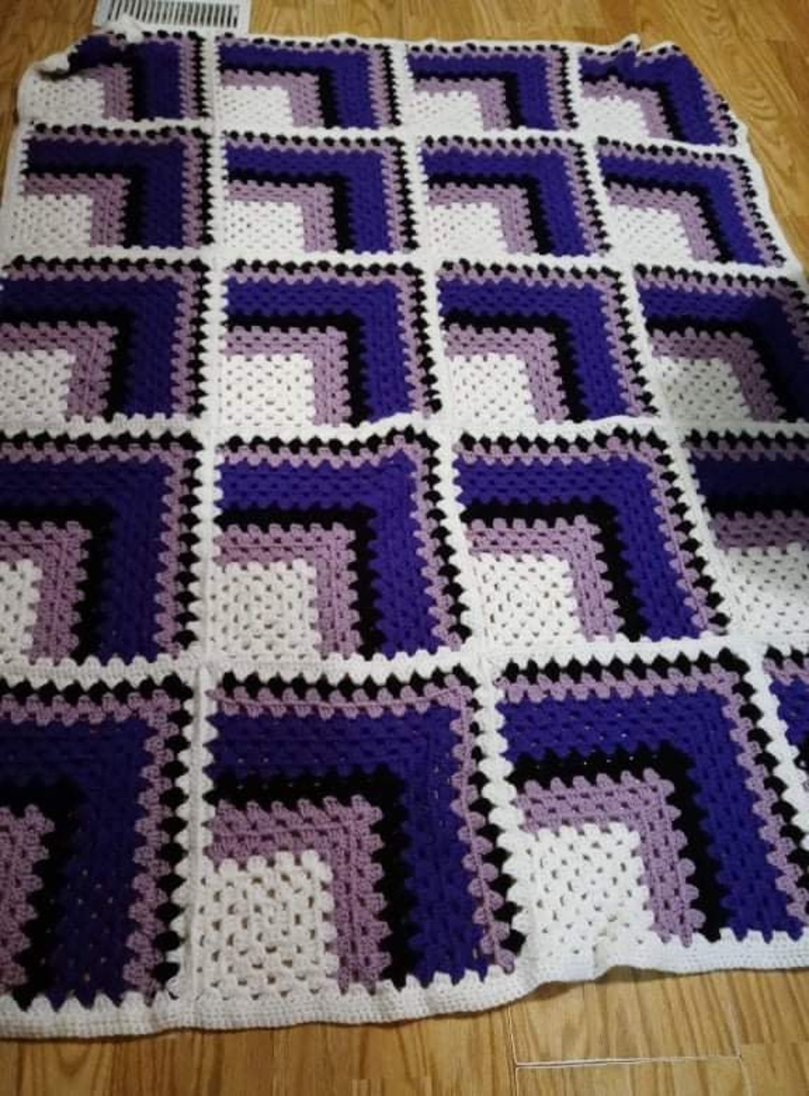 3D Afghan Pattern English - Etsy