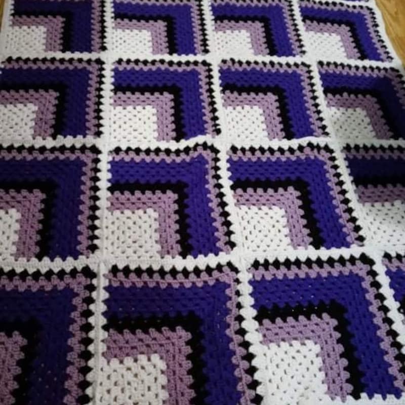 3d Crochet Blanket Pattern - Etsy