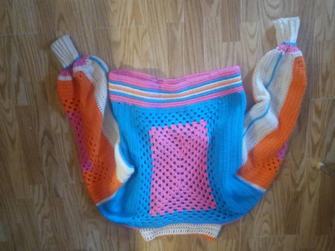 The Ugly Oversized Sweater Pattern - Etsy
