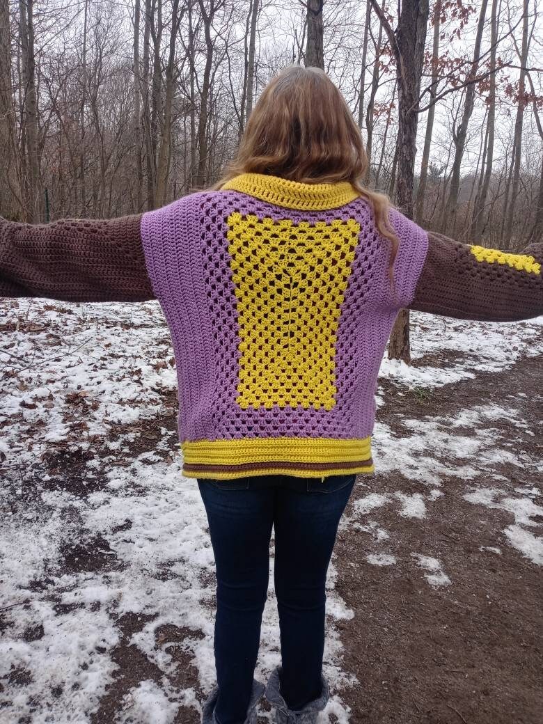 The Ugly Oversized Sweater Pattern - Etsy
