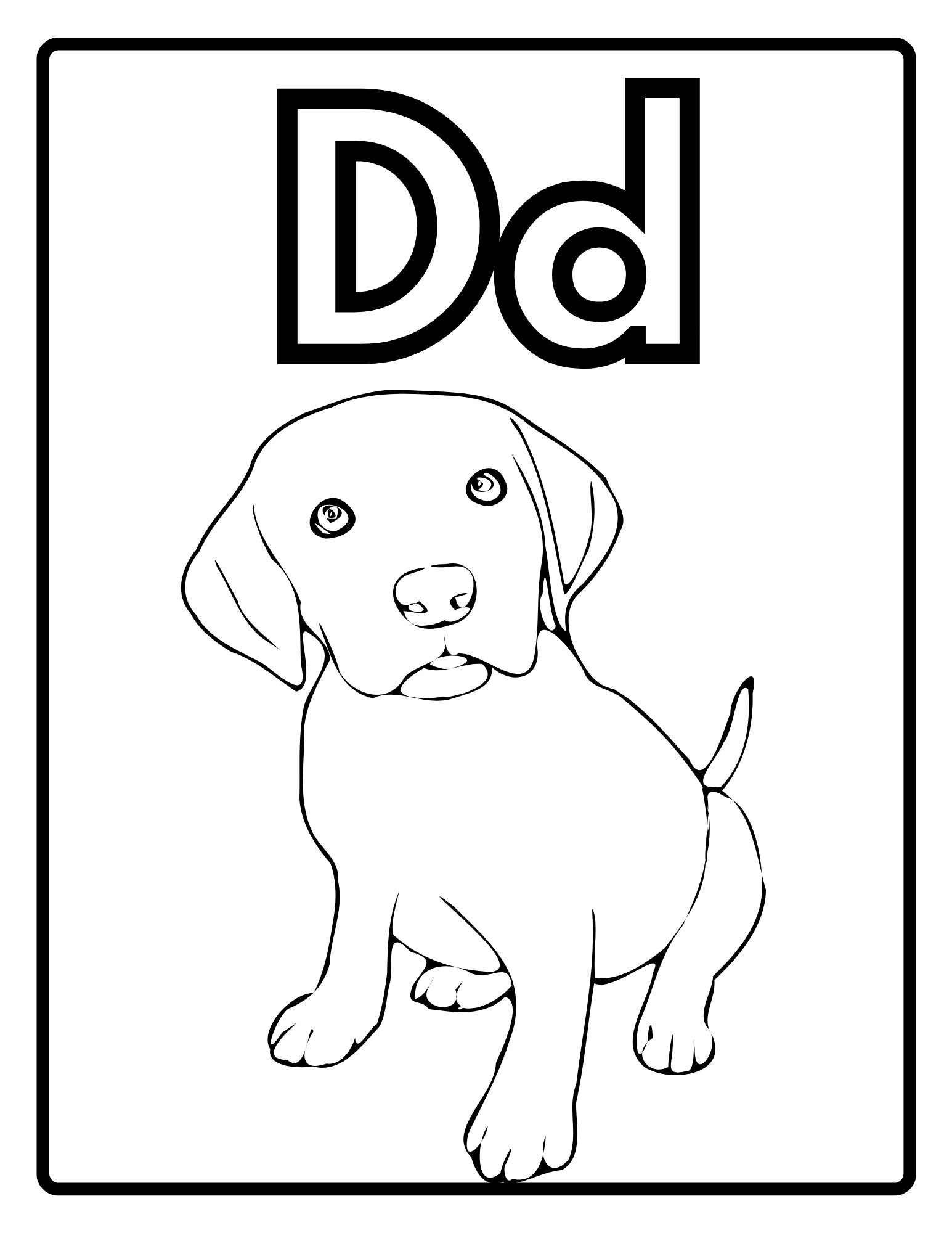 ABC Coloring Pages - Etsy