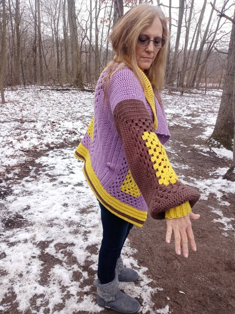 The Ugly Oversized Sweater Pattern - Etsy