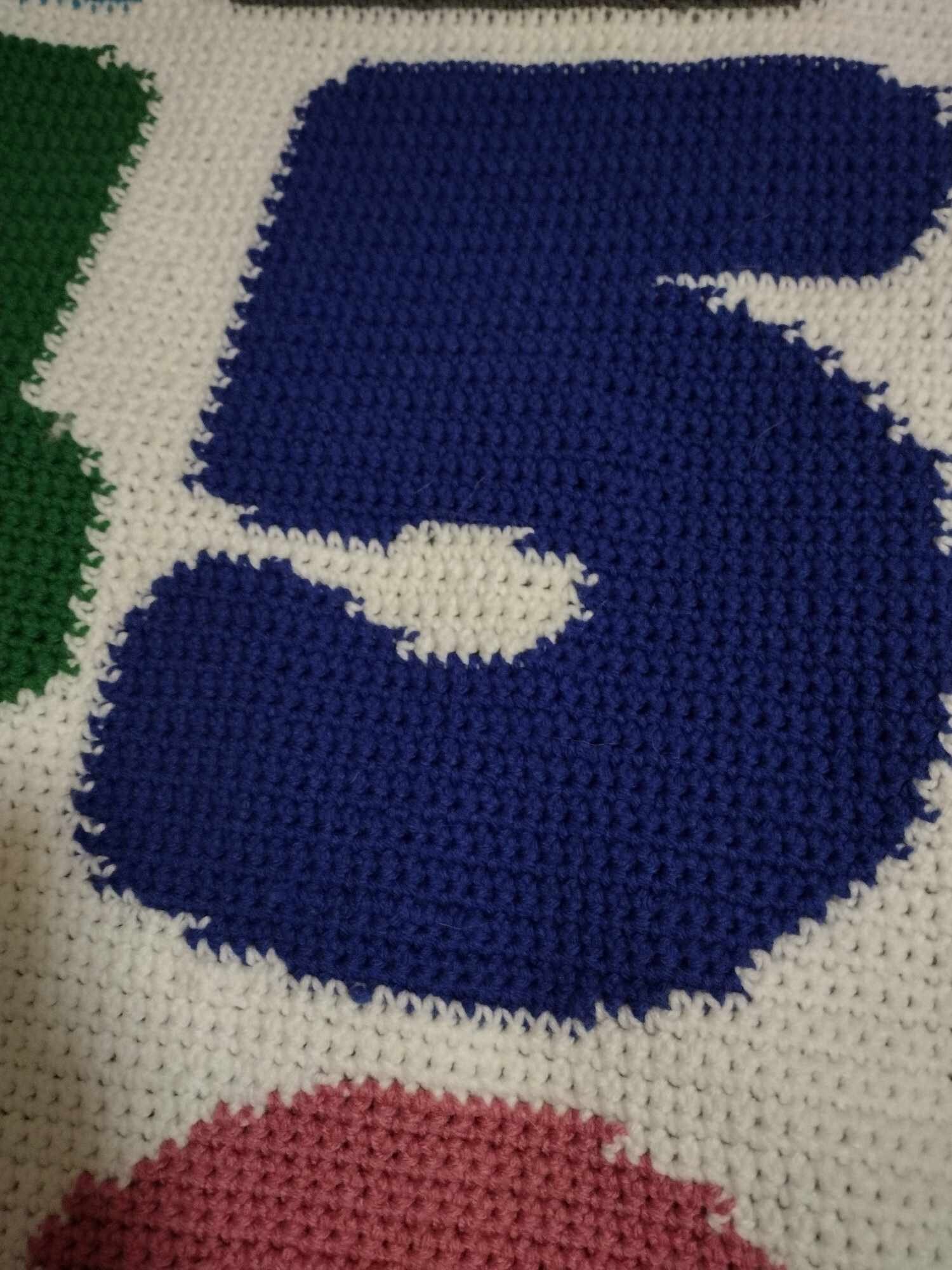 Number Afghan Pattern - Etsy