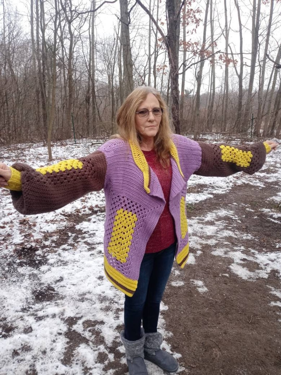 The Ugly Oversized Sweater Pattern - Etsy