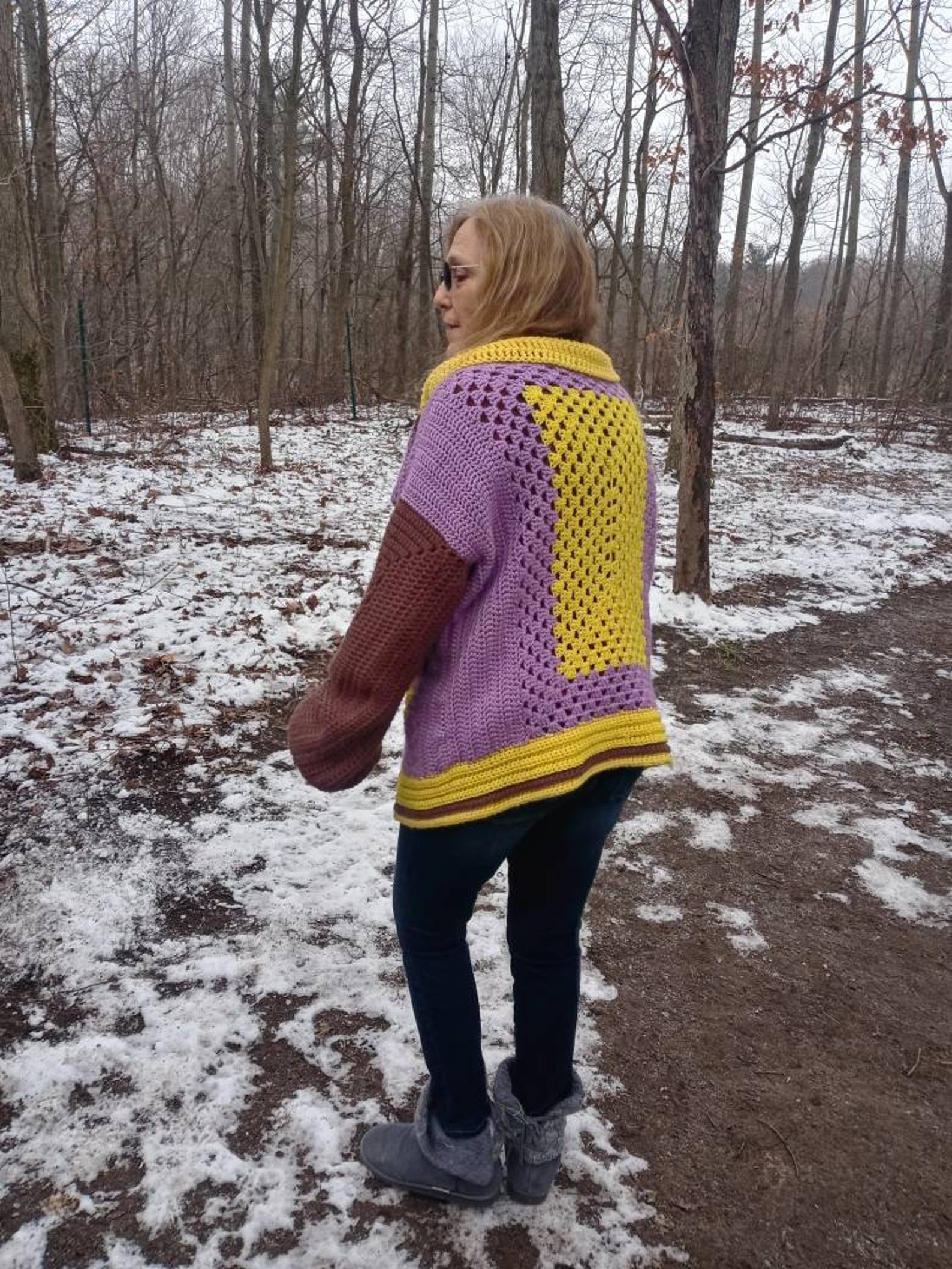 The Ugly Oversized Sweater Pattern - Etsy
