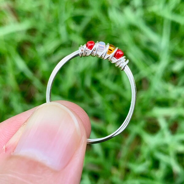 Wire Name Ring - Etsy