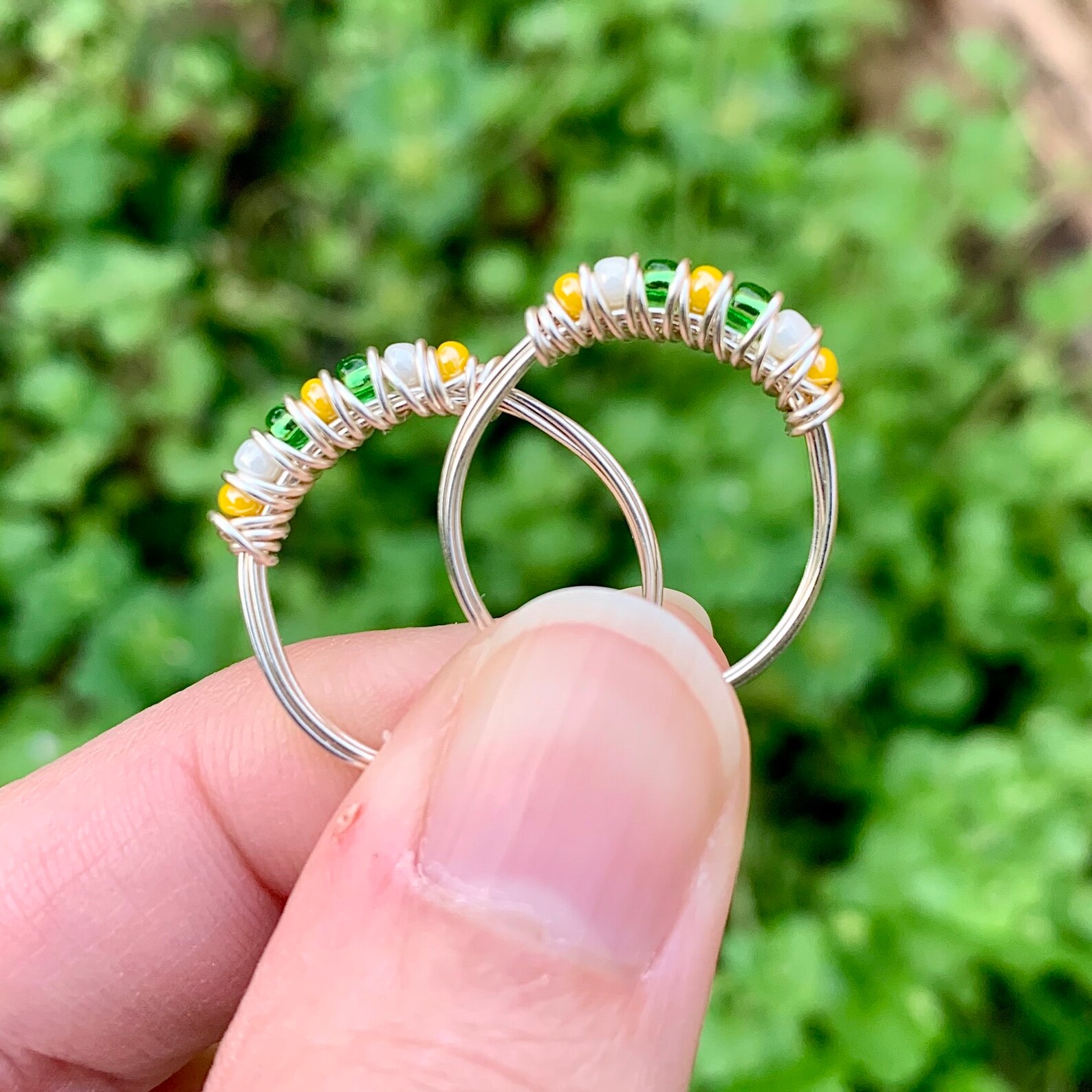 Lemon Ring Citrus Ring Cute Ring Wire Wrapped Ring for | Etsy