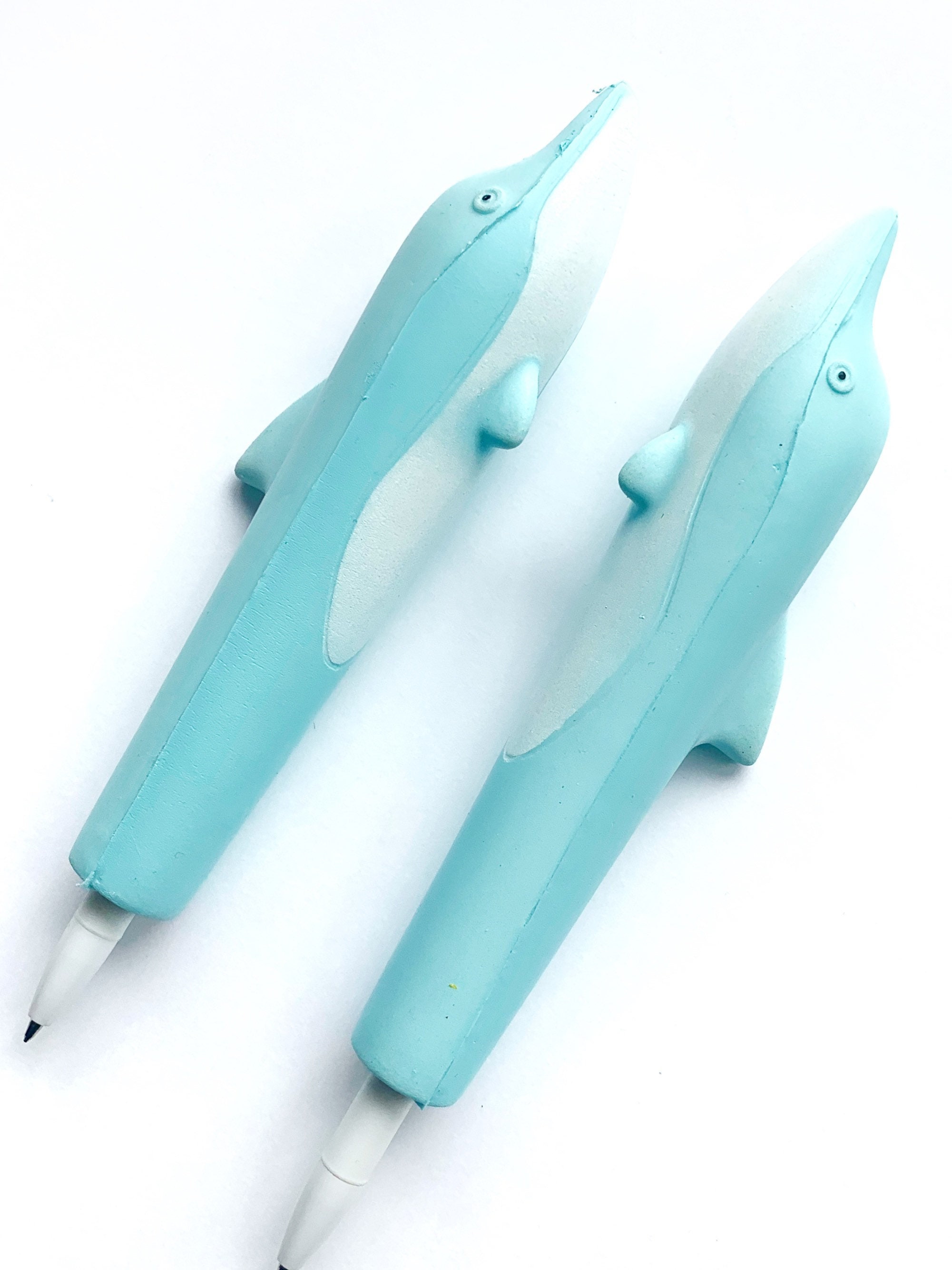 Kawaii Dolphin Squishy Pen Kawaii Stationery Dolphin Pen - Etsy