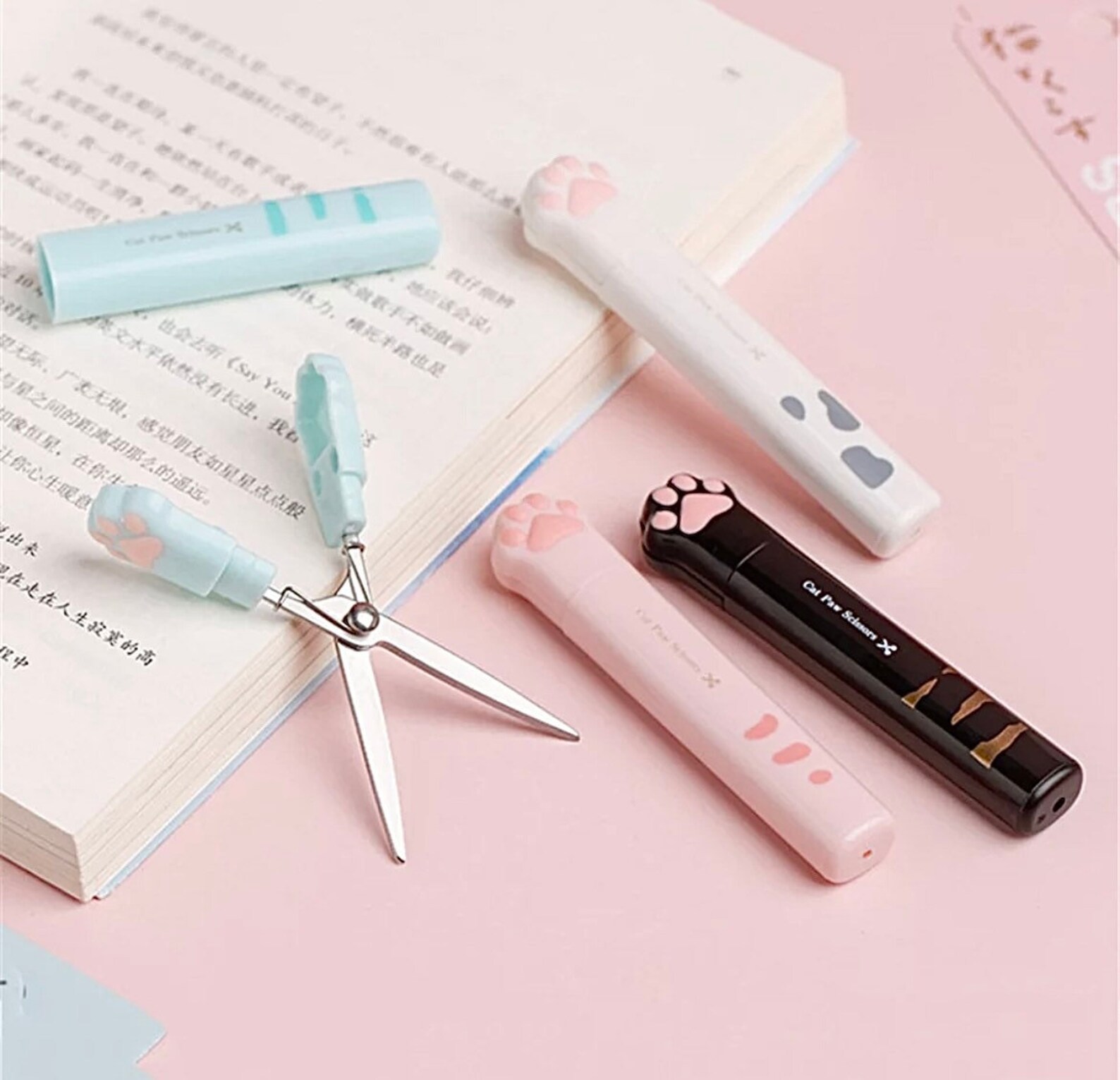 Mini Kawaii Cat Scissors Kawaii Stationery School Supplies - Etsy