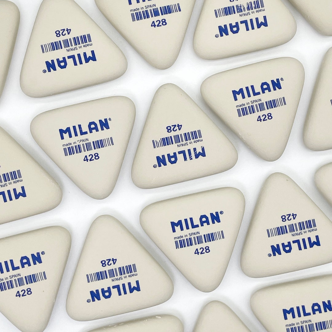 Milan Eraser 428 Triangle Rubber Eraser Office Supplies Back to School ...