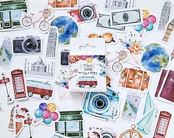 Adventure Sticker Pack Adventure Stickers Vacation Stickers - Etsy