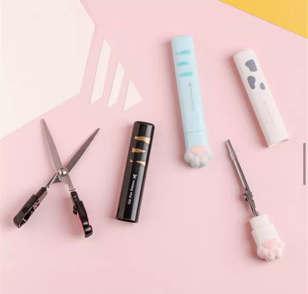 Mini Kawaii Cat Scissors Kawaii Stationery School Supplies Craft ...