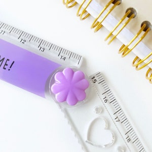 Kawaii Folding Stencil Ruler 30cm Ruler Back to School - Etsy