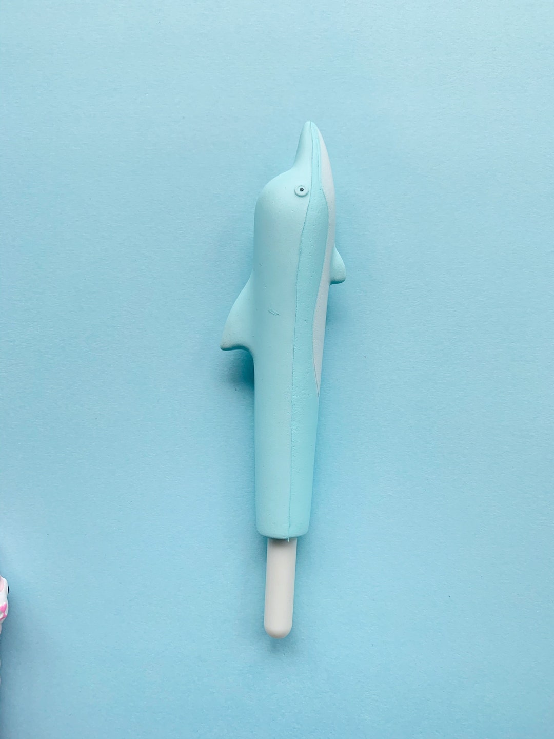 Kawaii Dolphin Squishy Pen Kawaii Stationery Dolphin Pen - Etsy