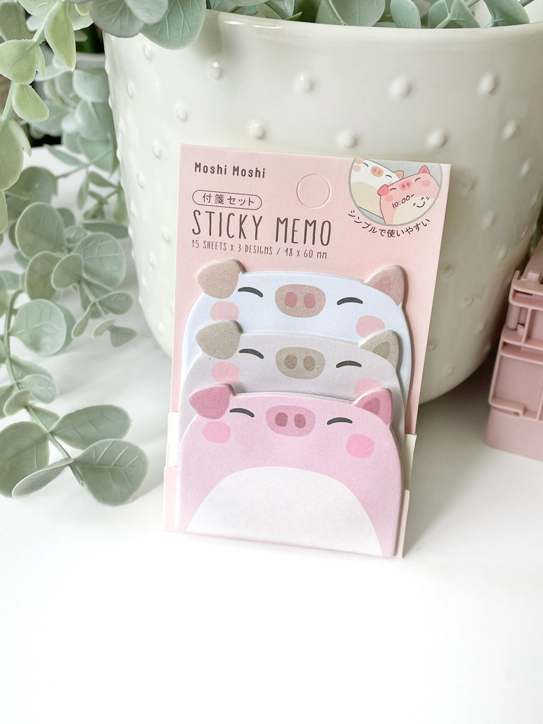 Kawaii Sticky Notes Kawaii Stationery School Supplies Mini Memo Pads - Etsy