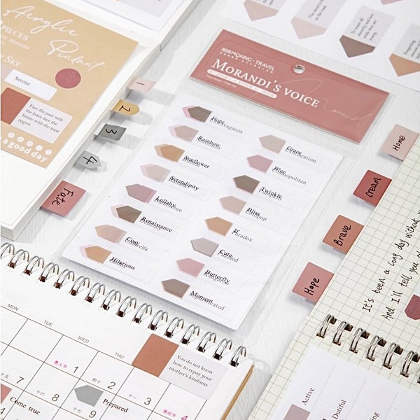 Index Stickers - Etsy