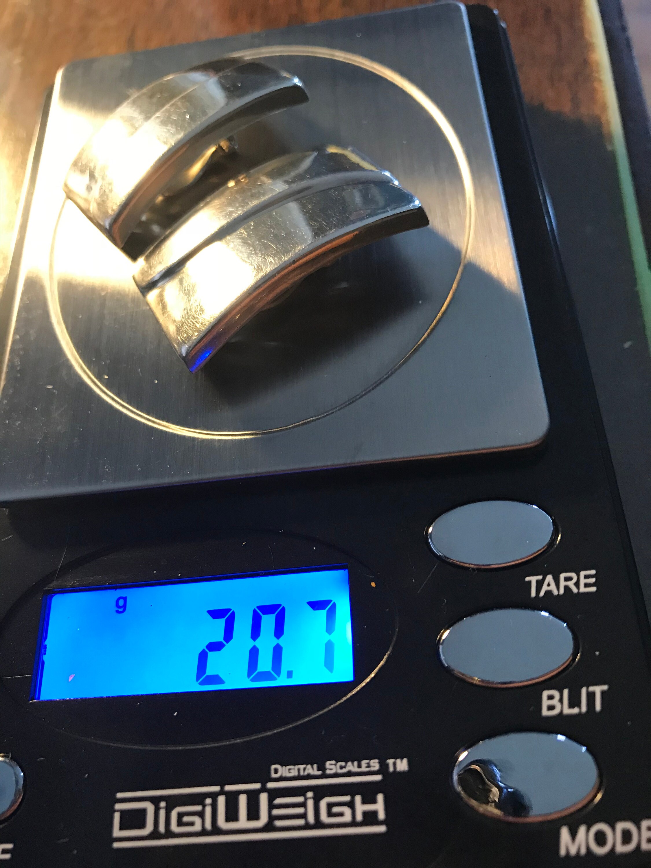 Vintage Designer Zina of Beverly Hills Sterling Silver Modernist Clip ...