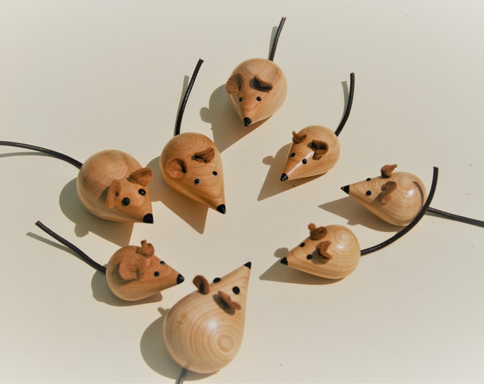 Handmade Wooden Mouse - Etsy UK