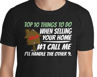 Funny Realtor Shirt - Etsy
