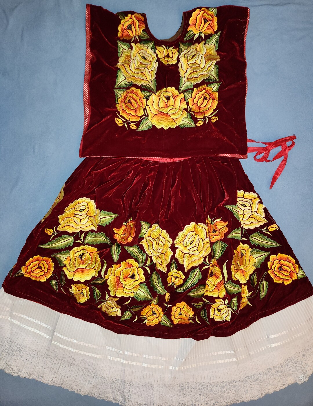 New Tehuana Outfit - Etsy