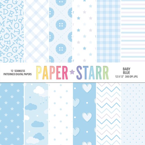 New Baby Girlpinksprintable Digital Paper Pack - Etsy