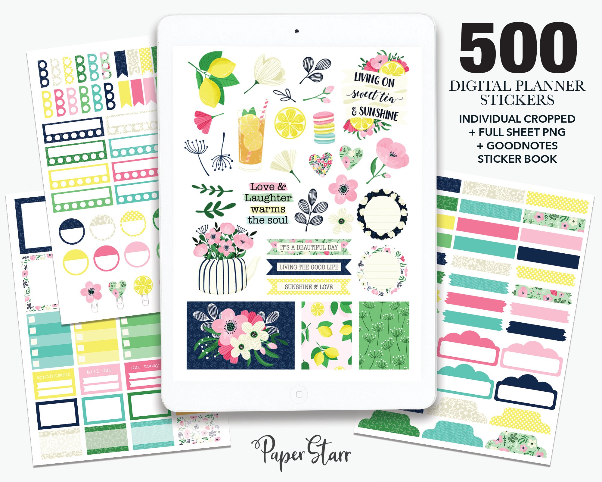 Smitten & Sweet GoodNotes\\Digital Planner PNGs for Digital Planner ...