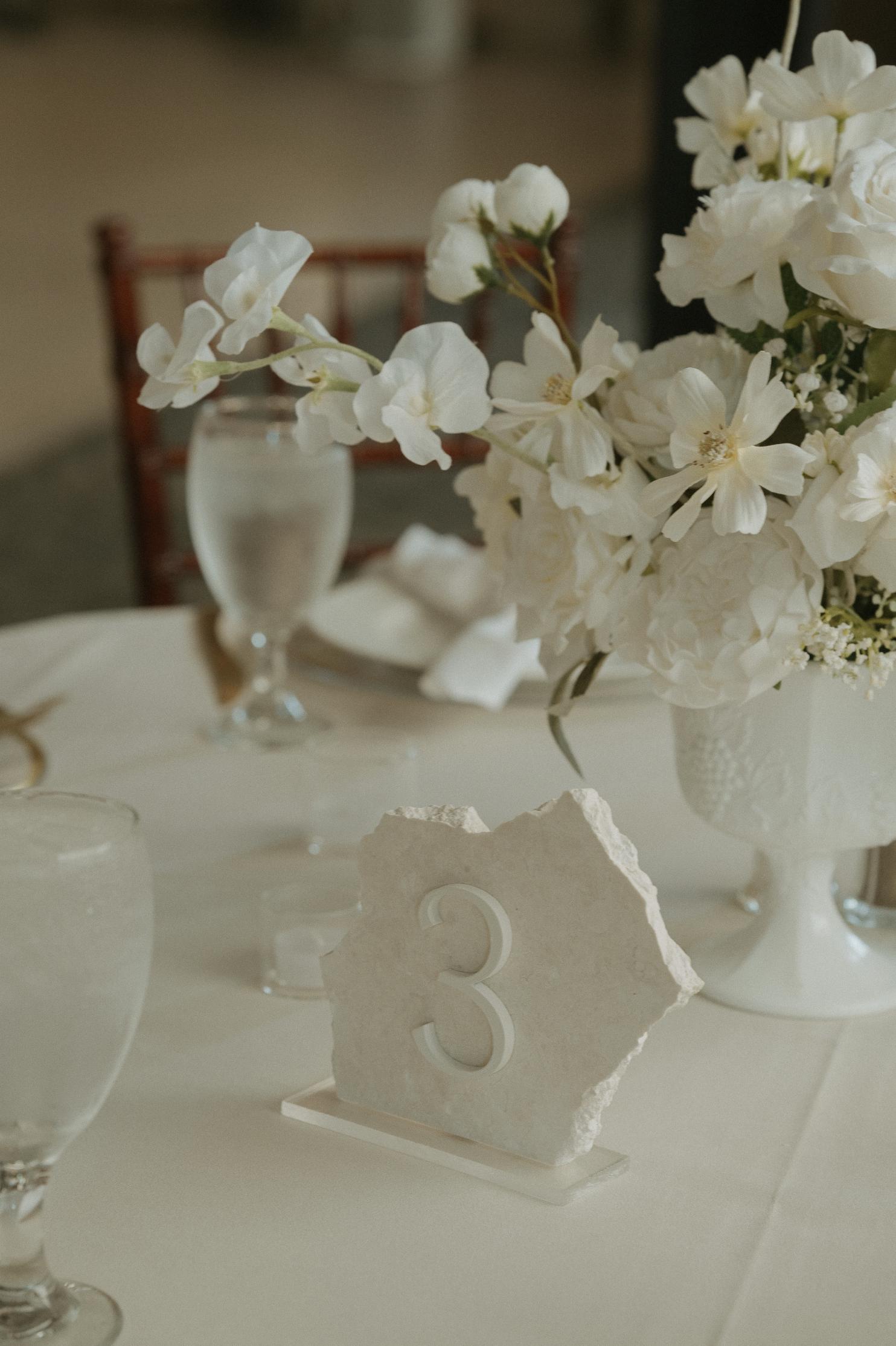 Serif 3D Printed Plastic Table Numbers - Etsy