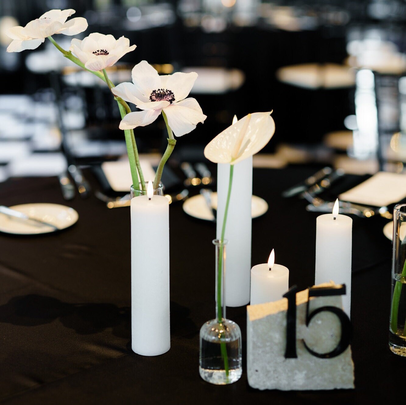 Serif 3D Printed Plastic Table Numbers - Etsy