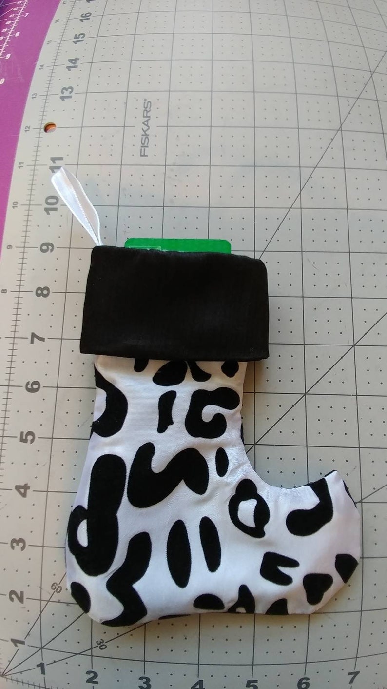 Handmade Gift Card And/or Silverware Holder! Mini Snow Leopard Flocked ...
