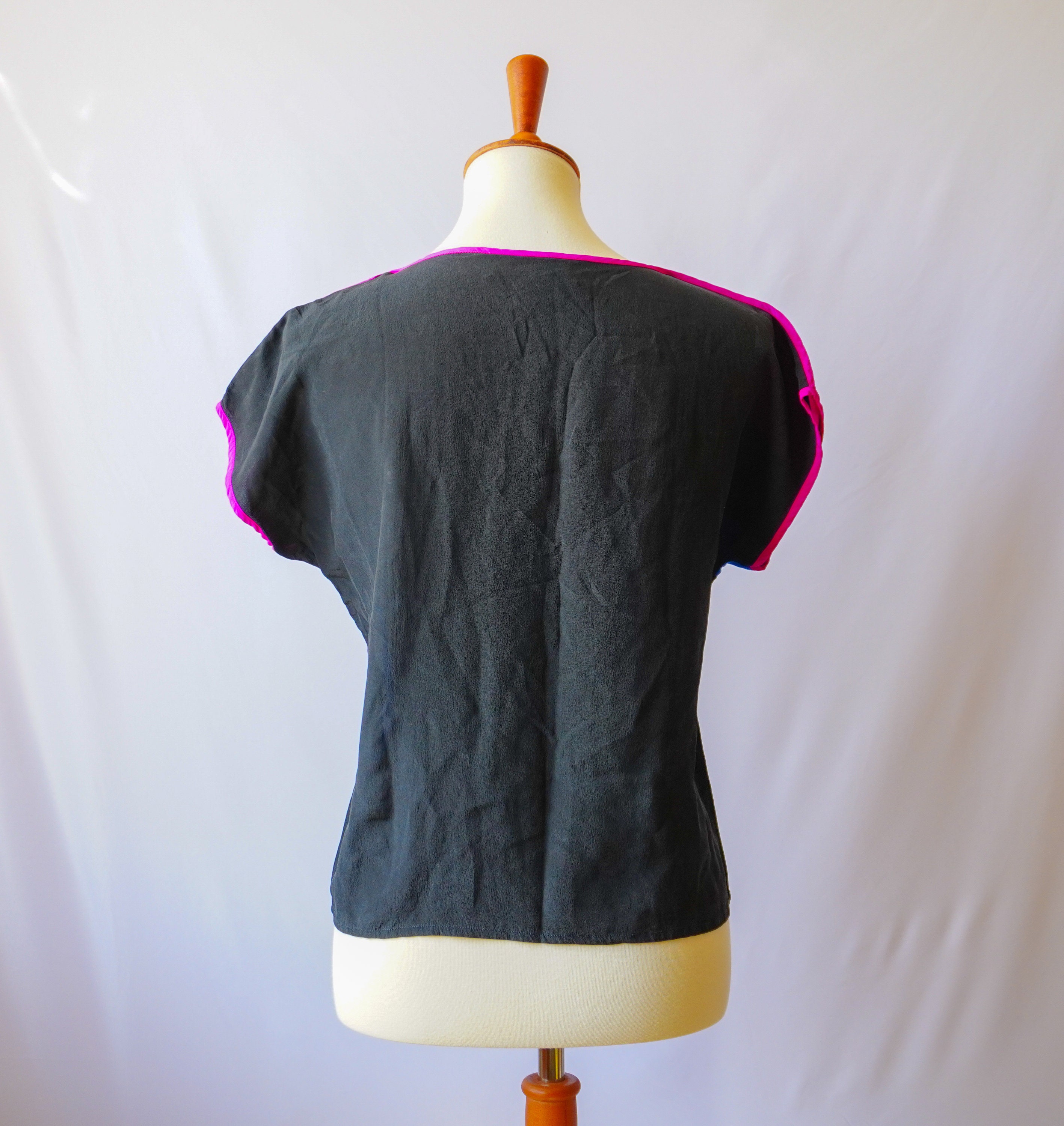 Silk Studio by Claude Bennett Blouse - Etsy