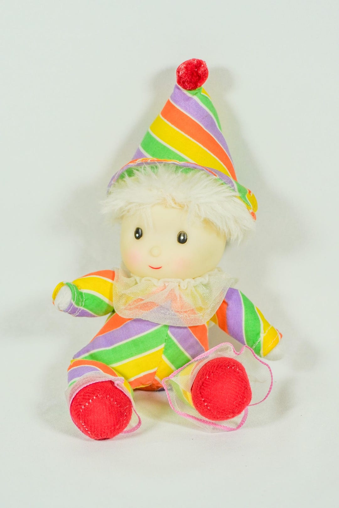 Vintage 9 in Clown Plush - Etsy