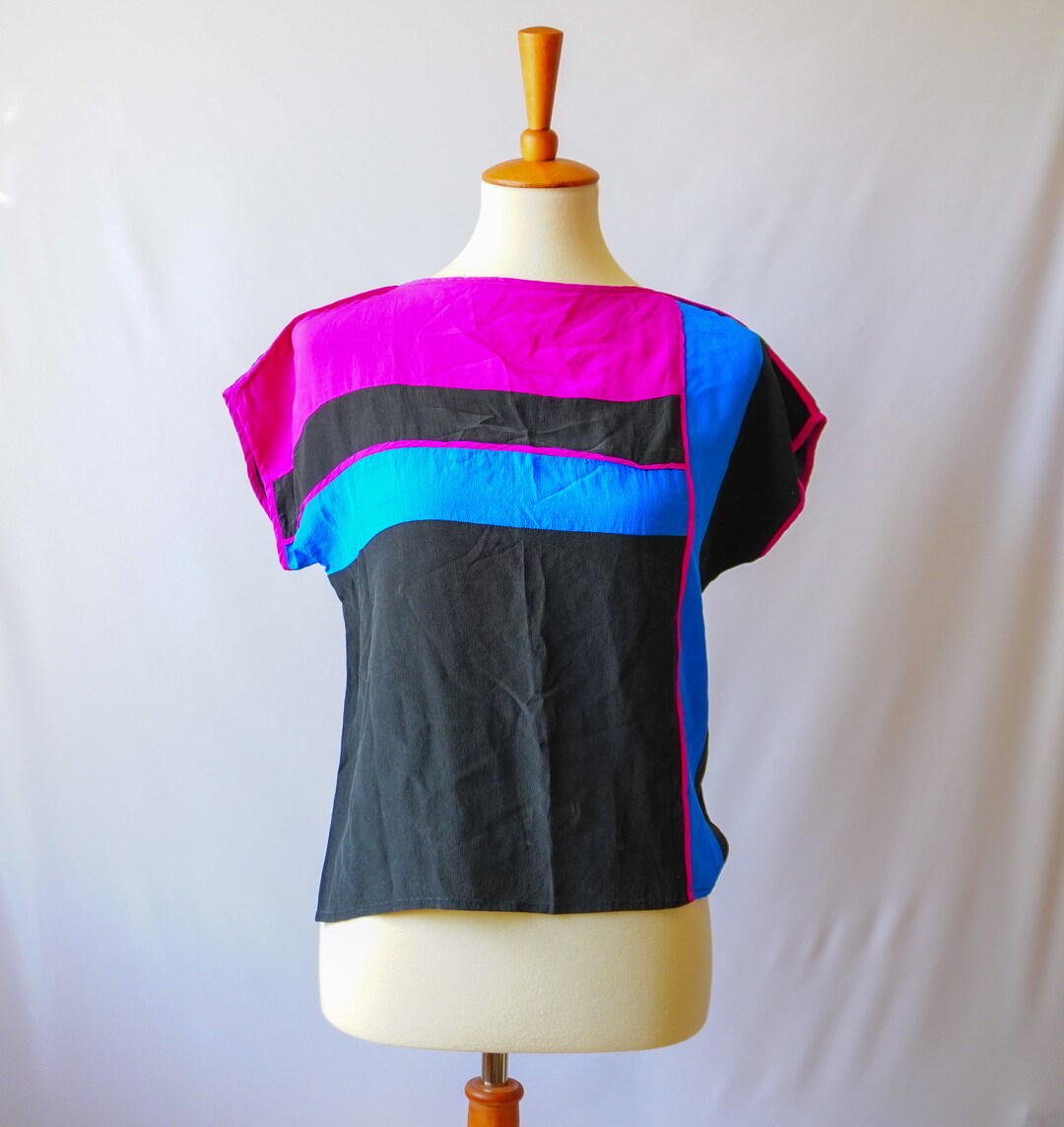 Silk Studio by Claude Bennett Blouse - Etsy