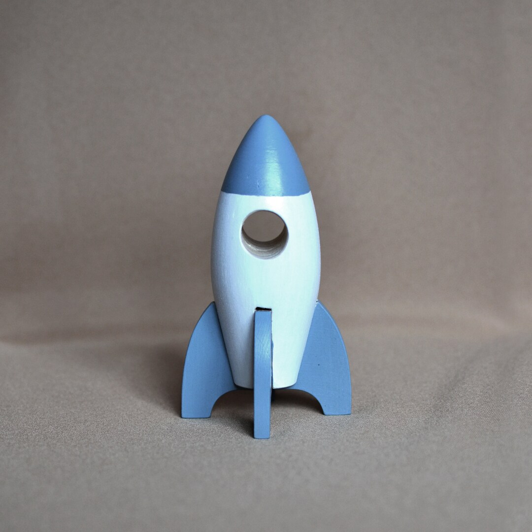 Wooden Rocket, Wooden Toy, - Etsy